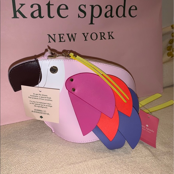 kate spade | Bags | Kate Spade Flock Party Parrot Crossbody | Poshmark